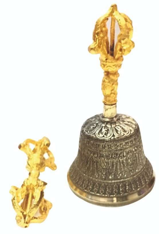 Tibetan bell with Dorje – Himalayan Trading Post Ltd
